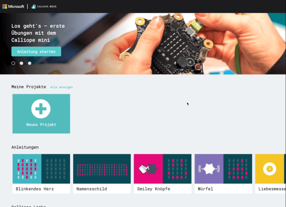 CALLIOPE | Makecode